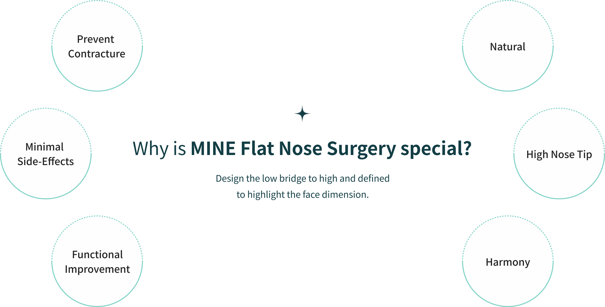 Low & Flat Nose Rhinoplasty with Cartilage Korea | MINEps